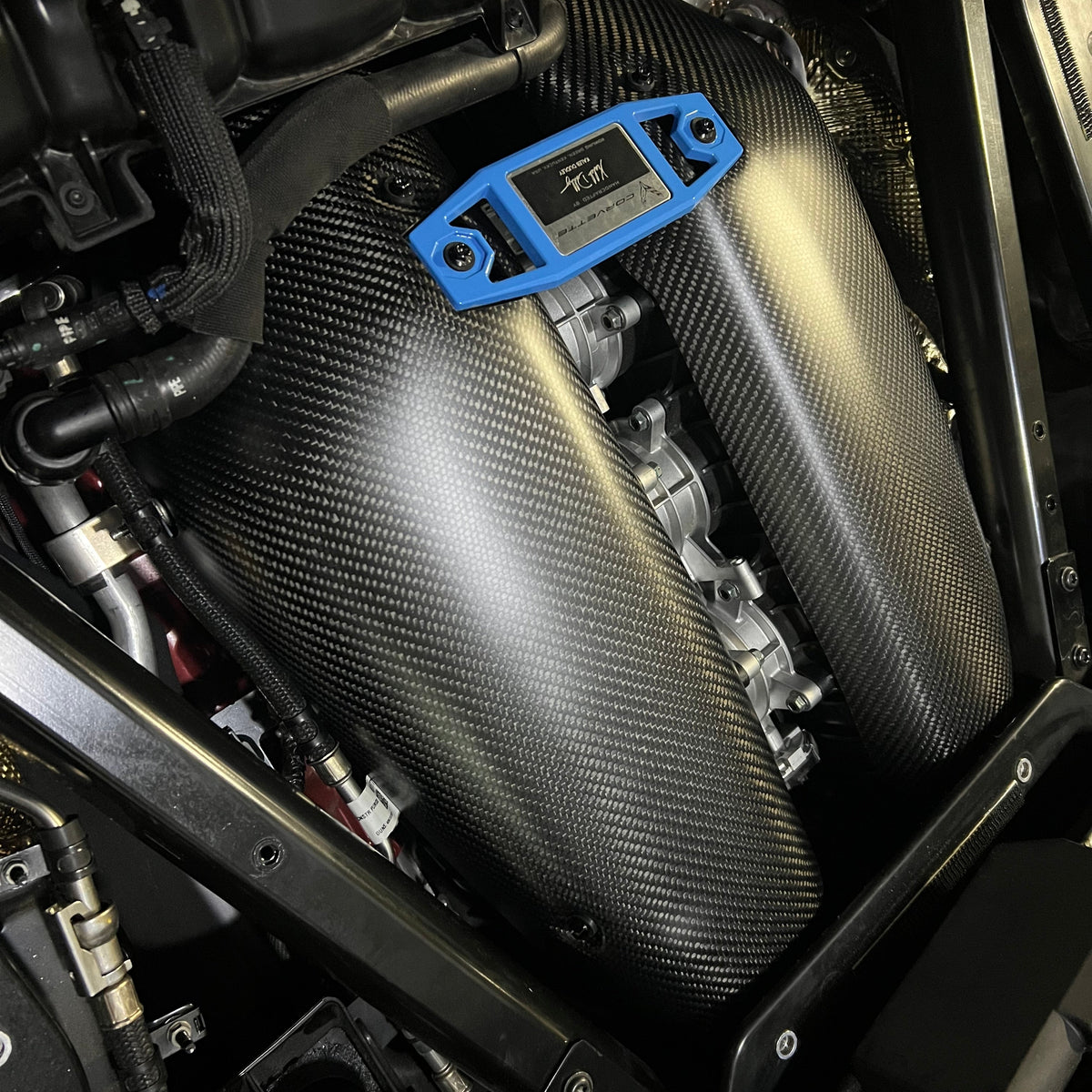 Matte Finish Carbon Fiber Intake Manifold Covers – CForce Performance