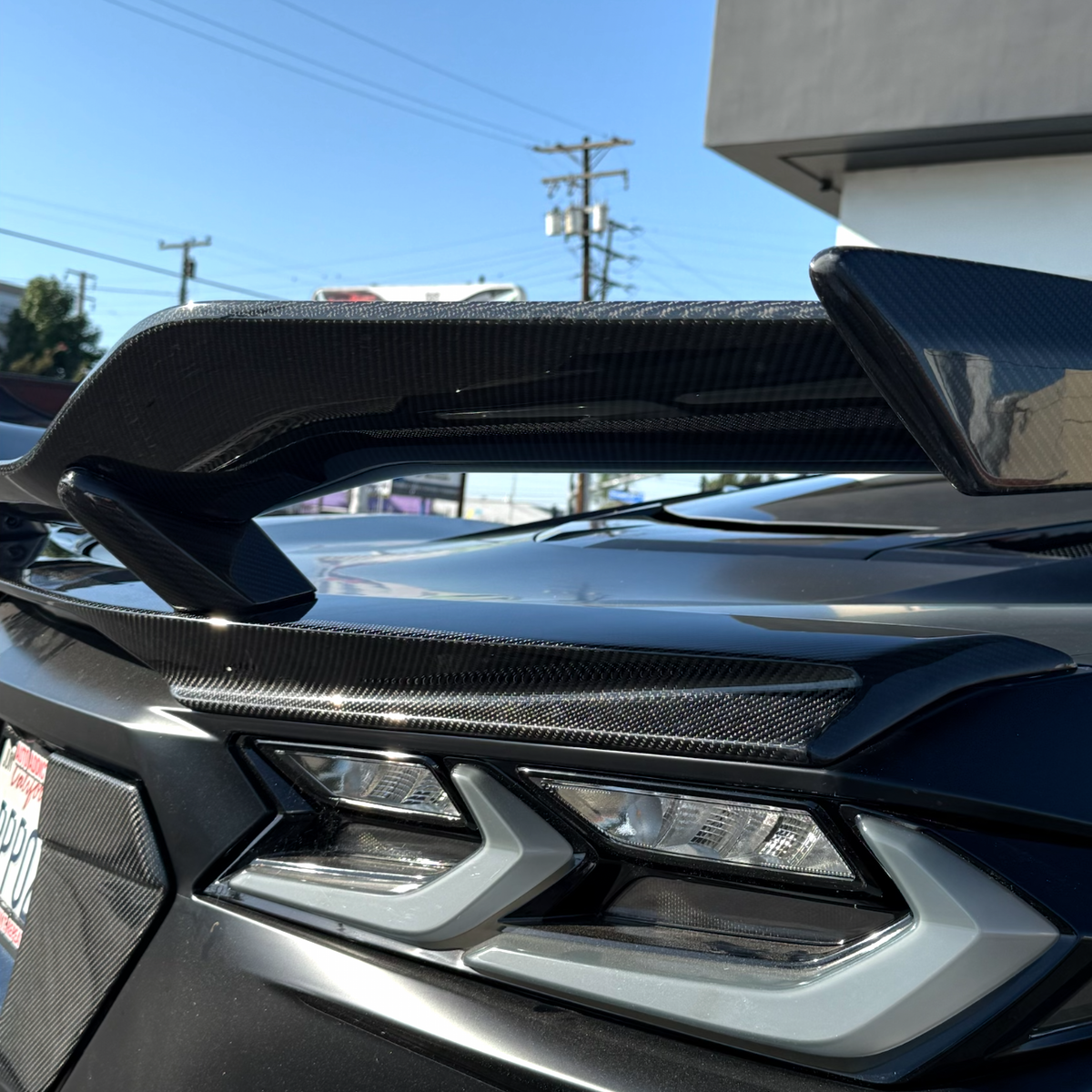 2020-2026 Corvette C8 Type-Z06 Z07 Style Rear Spoiler 2pc For Z06 / ER ...
