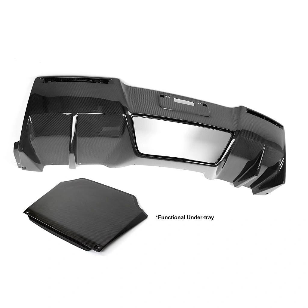 Carbon Fiber Rear Diffuser With Undertray – CForce Performance